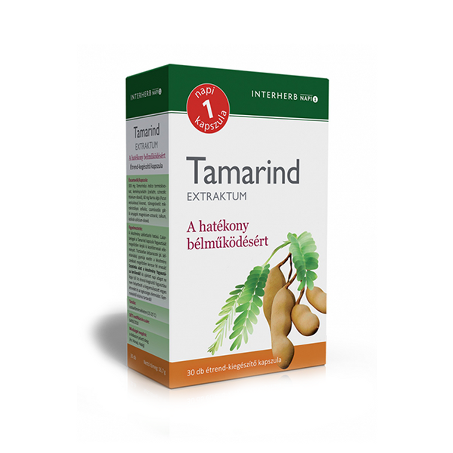 Tamarind extraktum kapszula - Emésztés - gyomor, máj, epe - Egészséges ...